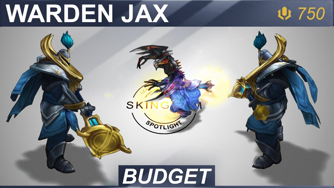 Warden Jax Skin Spotlight 2020 | SKingdom - League of Legends - YouTube