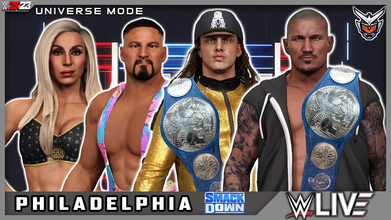 SmackDown Live Event In Philadelphia - WWE 2K23 Universe Mode - Epic ...