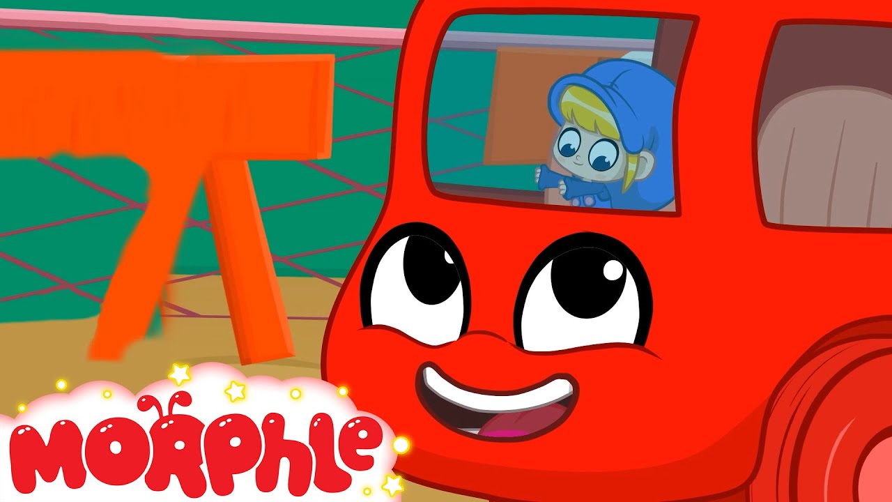 Mila in a BIG RED TRUCK | My Magic Pet Morphle | Morphle 2D | Full ...