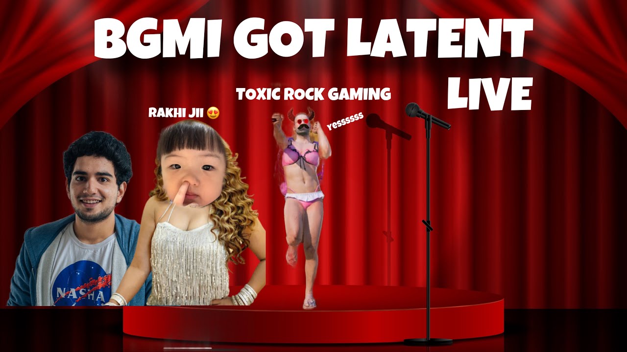 BGMI GOT LATENT 😱 Toxic Rock Gaming.@rock-live90 - YouTube