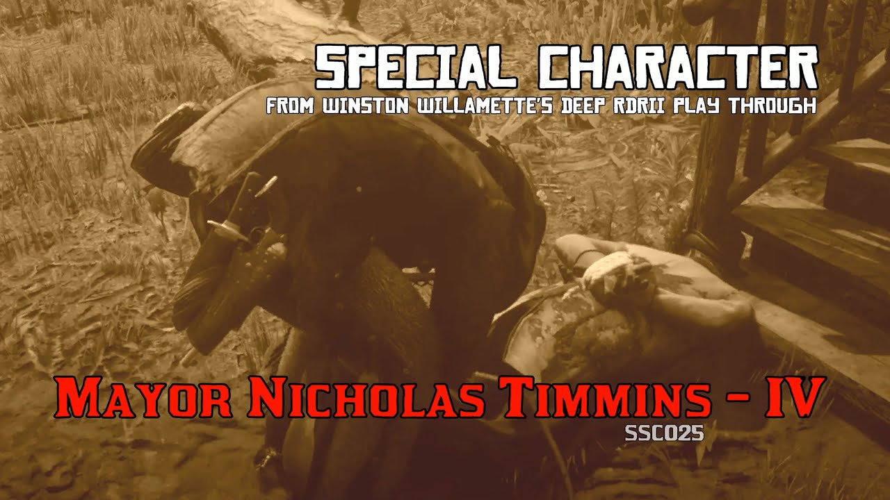 Mayor Nicholas Timmins - IV (Letter from Belinda) - Special Character ...