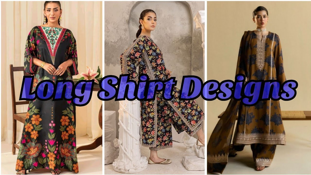 Long Shirt Designs|| Long shirt ideas|| Daily fashion - YouTube