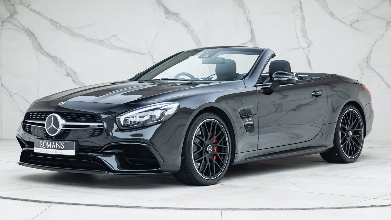 2018 Mercedes AMG SL63 - Obsidian Black Metallic - Walkaround ...