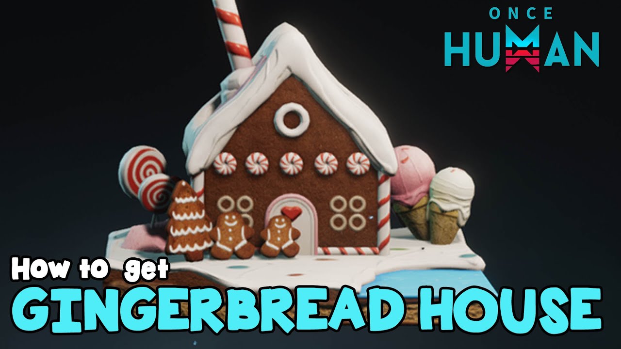Once Human How to get Gingerbread House (Morphic Decoy) - YouTube