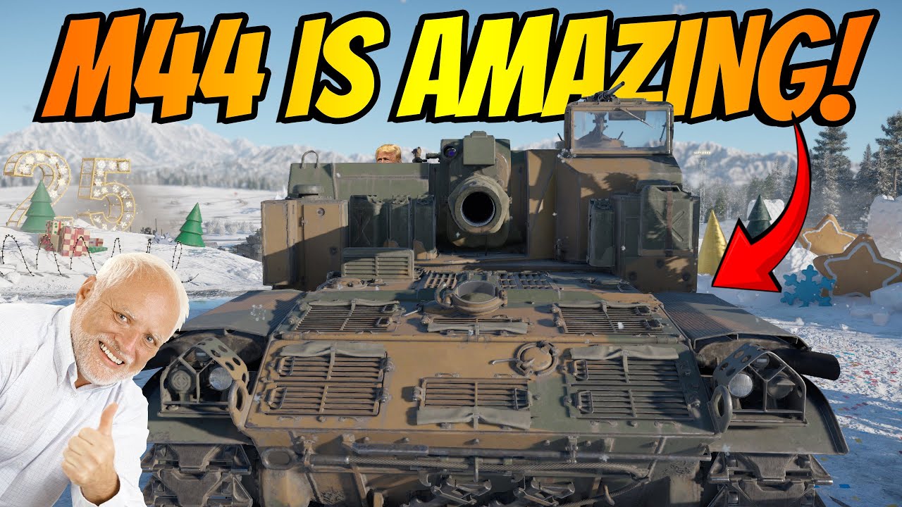 The Ultimate Joyride: M44 SPG Domination in War Thunder #warthunder - YouTube