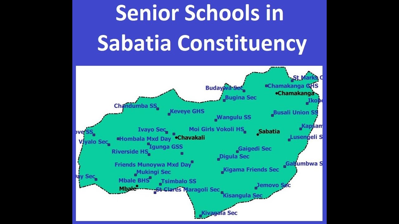 31 Top Schools in Sabatia [Constituency] - YouTube