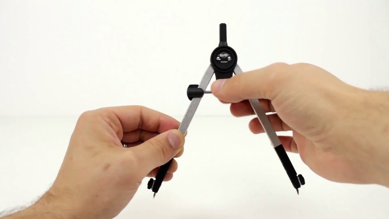 Alvin® Introductory 6" Bow Compass/Divider - YouTube