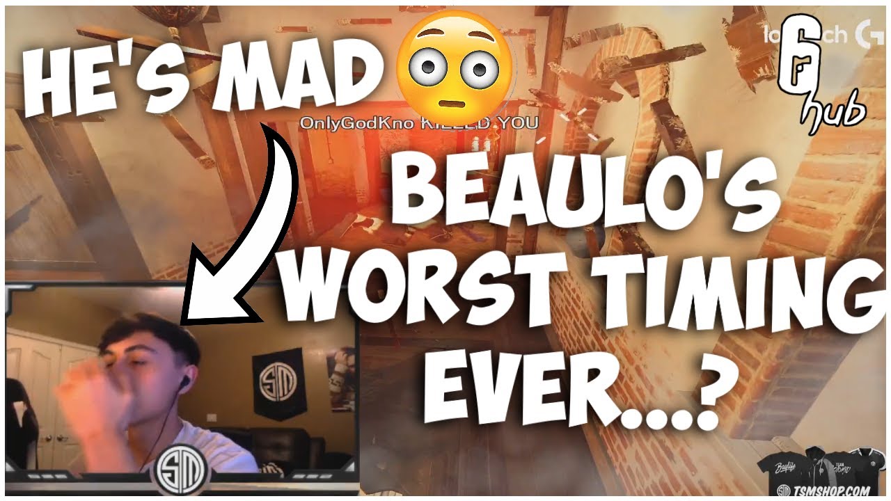 Beaulo's Most Unlucky Timing Ever... | Rainbow Six: Siege Twitch Clips ...