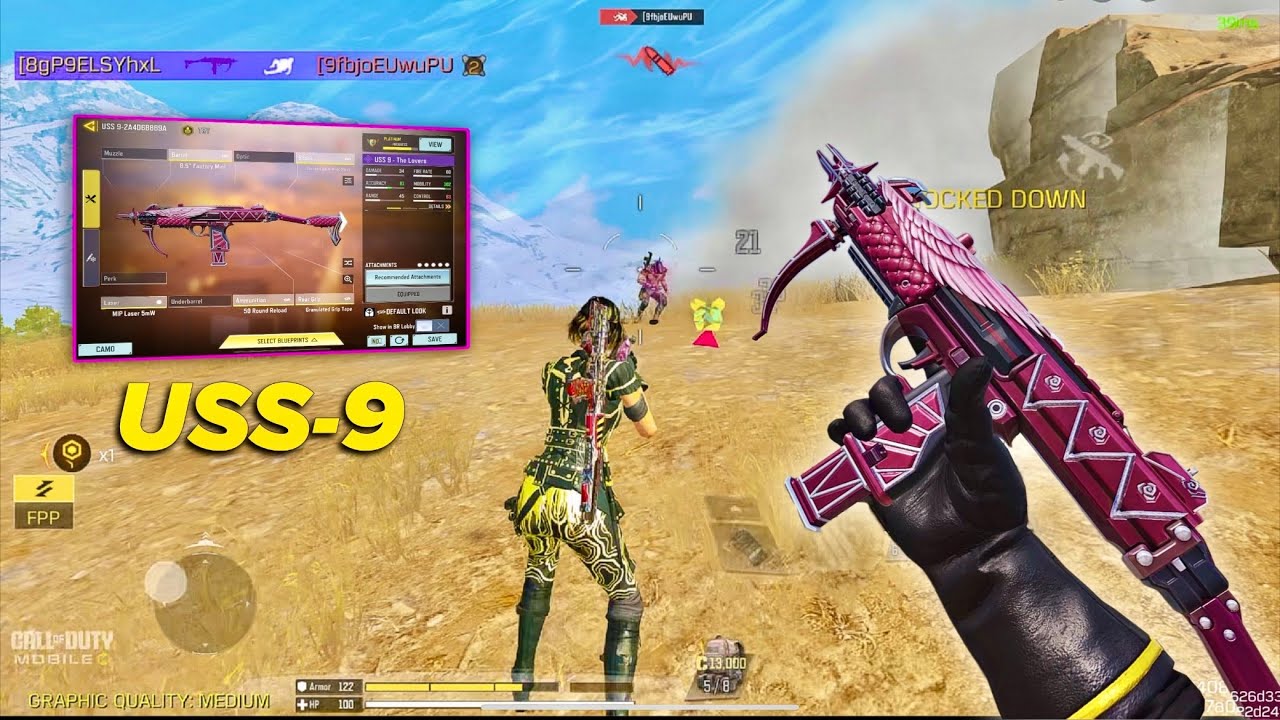 MUST TRY THIS META USS-9 GUNSMITH IN CODM BR | BEST USS-9 LOADOUT COD ...