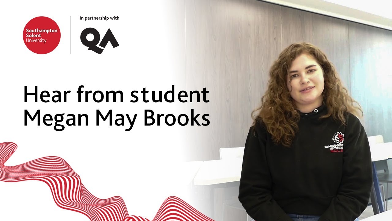 Meet Our Student: Megan May Brooks Solent University Pathway - YouTube