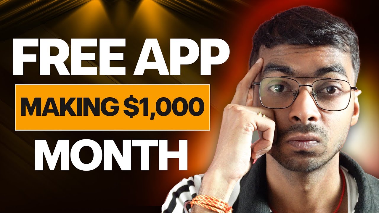 Free App Making $1,000/Month: Complete AdMob Case Study - YouTube