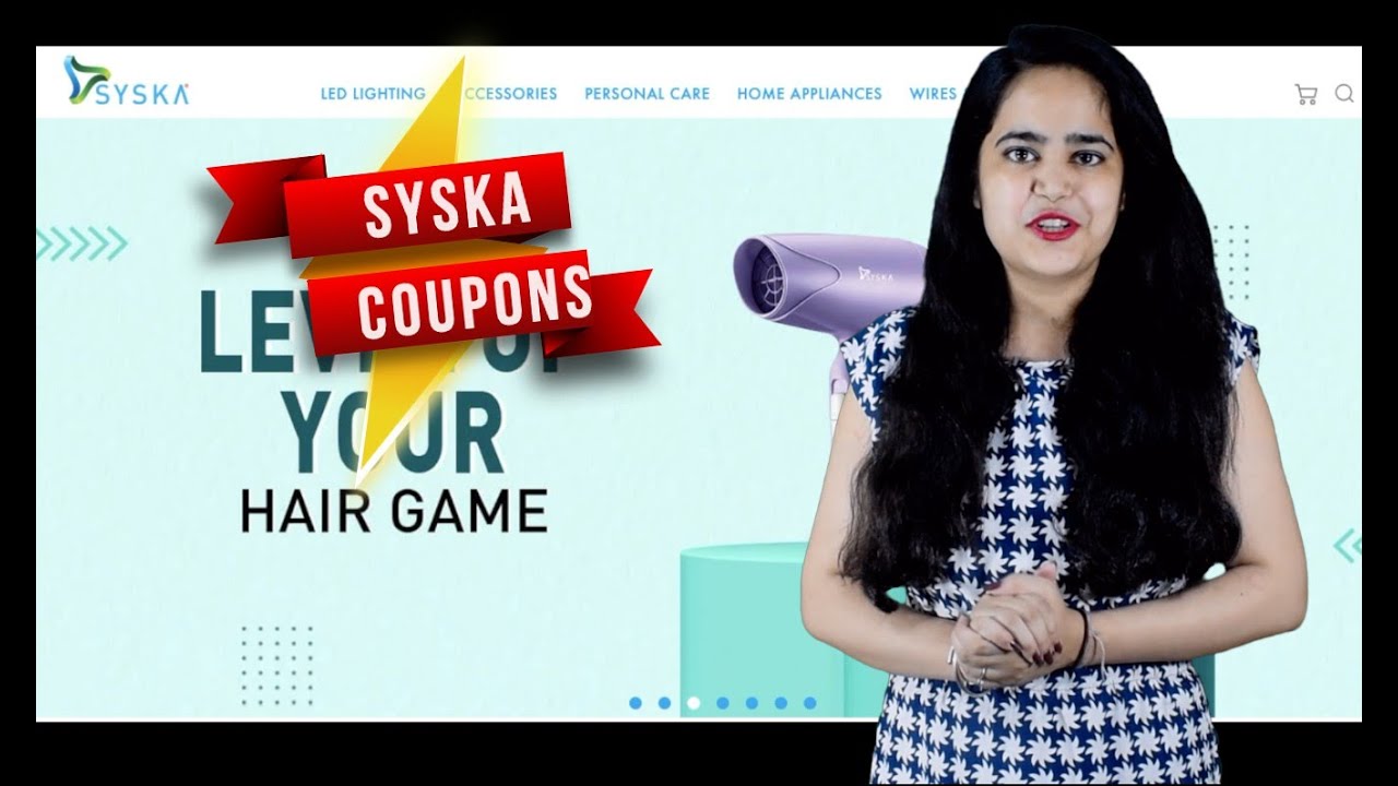 Syska Coupons 2022 | Syska coupon code | Syska deal offers | Syska sale ...