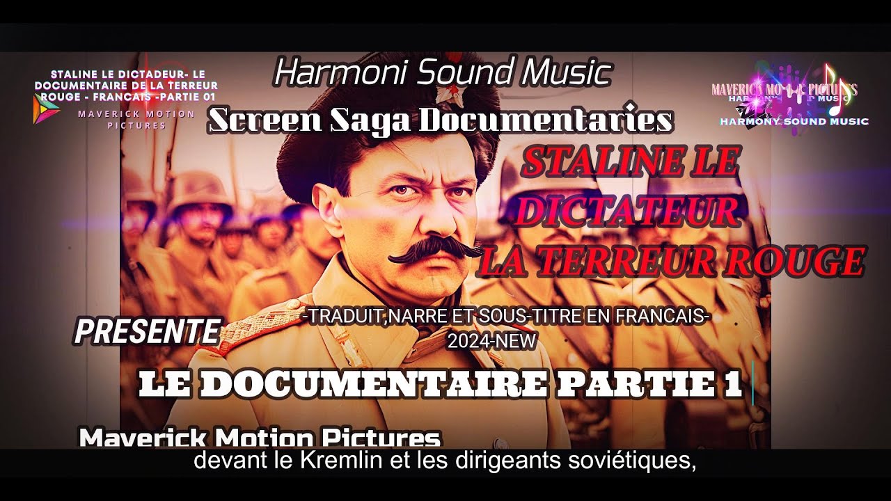 Staline le Dictadeur Le Documentaire de la Terreur Rouge Partie 1 ...