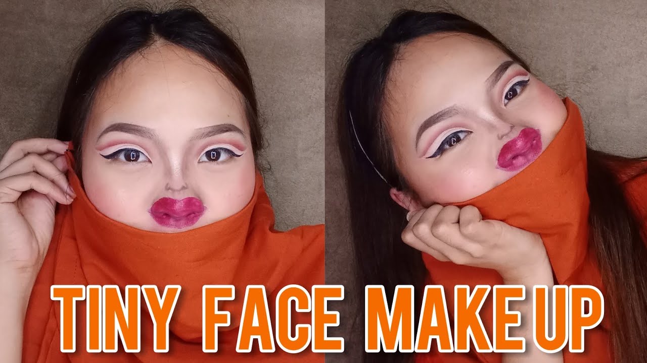 TINY FACE MAKE UP ( Creative Make Up) - YouTube