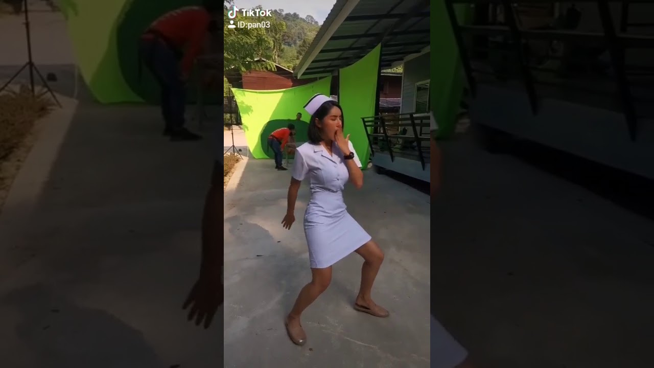 Crazy Asian Nurse Dancing - YouTube
