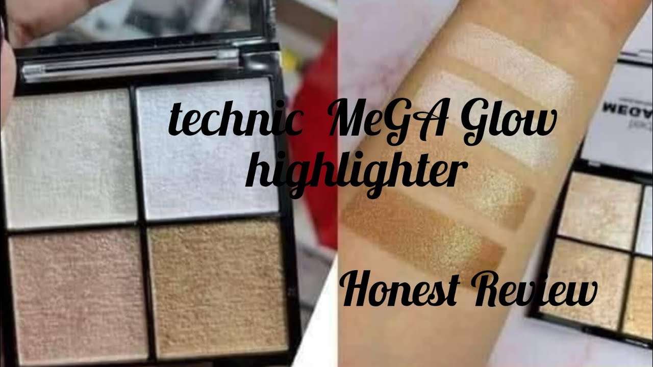 Technic Mega Glow Highlighter Honest Review|Bangla|Shajbo| #technic # ...