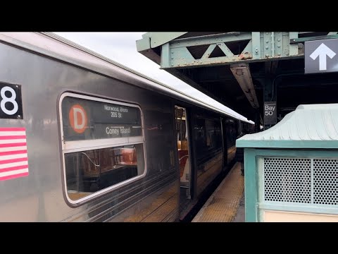 IND Subway: R68 (D) Express Train Ride from Norwood 205th Street to Bay ...