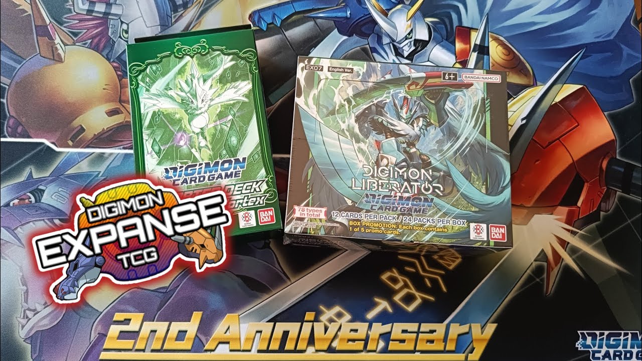 Unboxing ST18 Guardian Vortex - Digimon Card Game ITA - YouTube