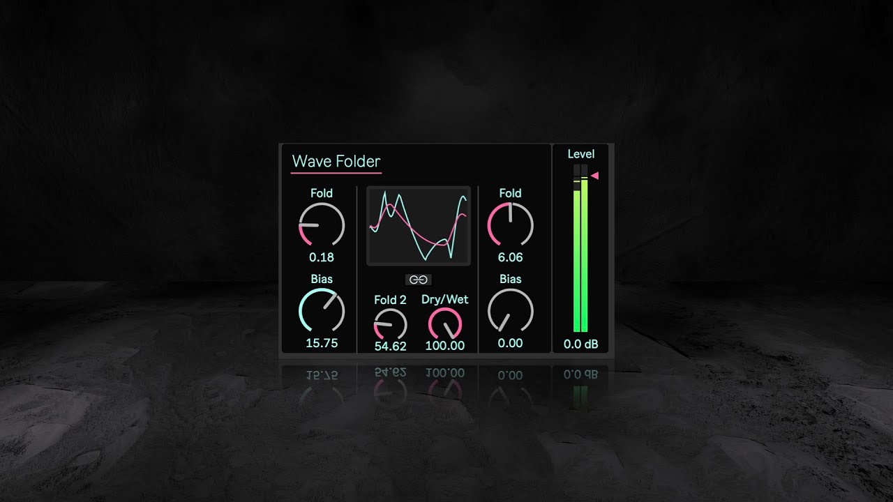 Ableton Wave Folder ver.4.1 | Sine / Saw Wave Folding Demo - YouTube