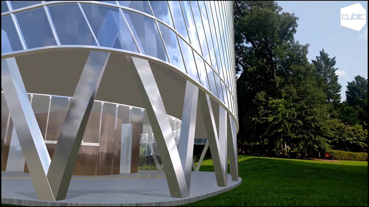 CUBIC | How we use AR to place virtual buildings on real sites - YouTube