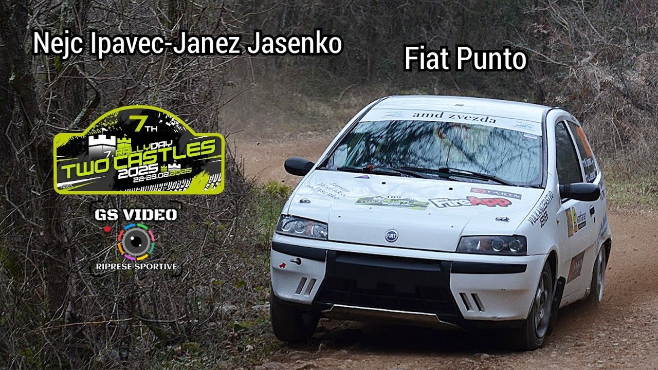 7. Rallyday Two Castles 2025 | Ipavec-Jasenko | Fiat Punto - YouTube