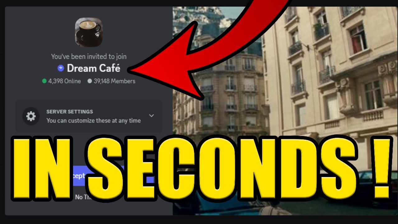 HOW to JOIN DREAM CAFE DISCORD SERVER PC & MOBILE - YouTube