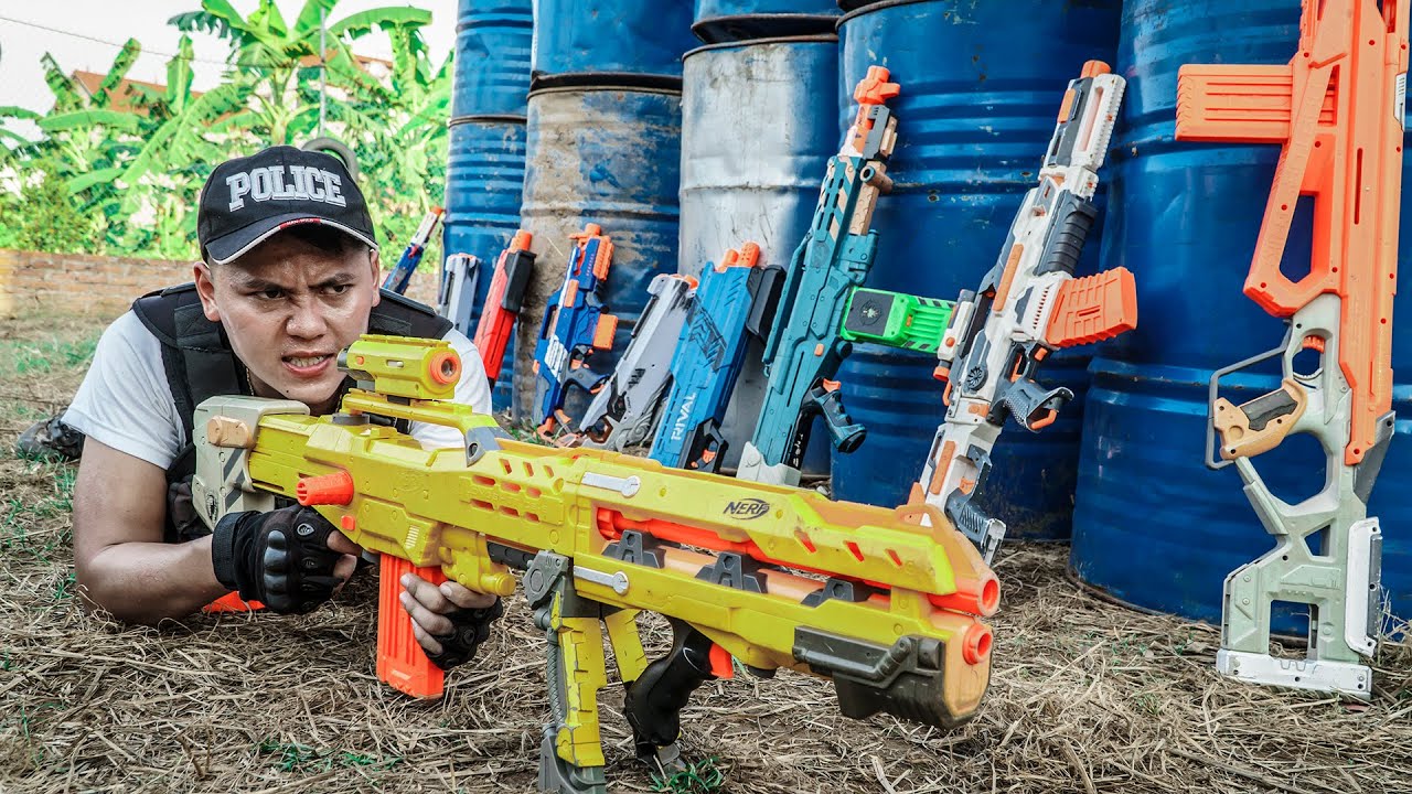 LTT Game Nerf War : Captain Warriors SEAL X Nerf Guns SQUAD Fight ...