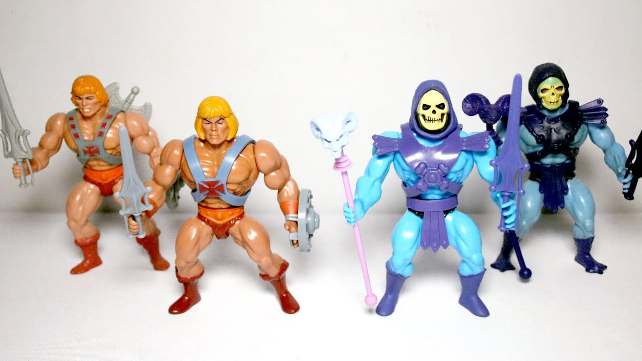 Review e comparativo bonecos HE-MAN e ESQUELETO SUPER7 NEO VINTAGE ...