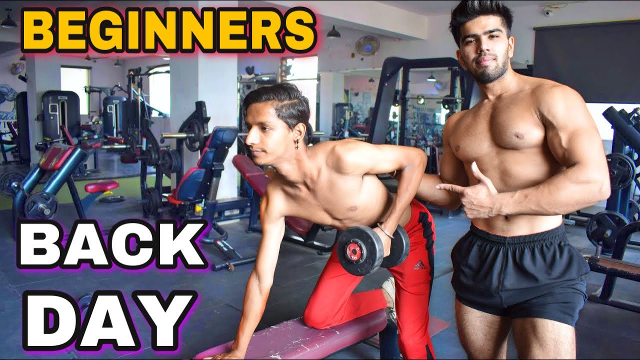 BEGINNERS BACK WORKOUT WITH COMPLETE GUIDANCE| TUESDAY BACK DAY| BADRI ...