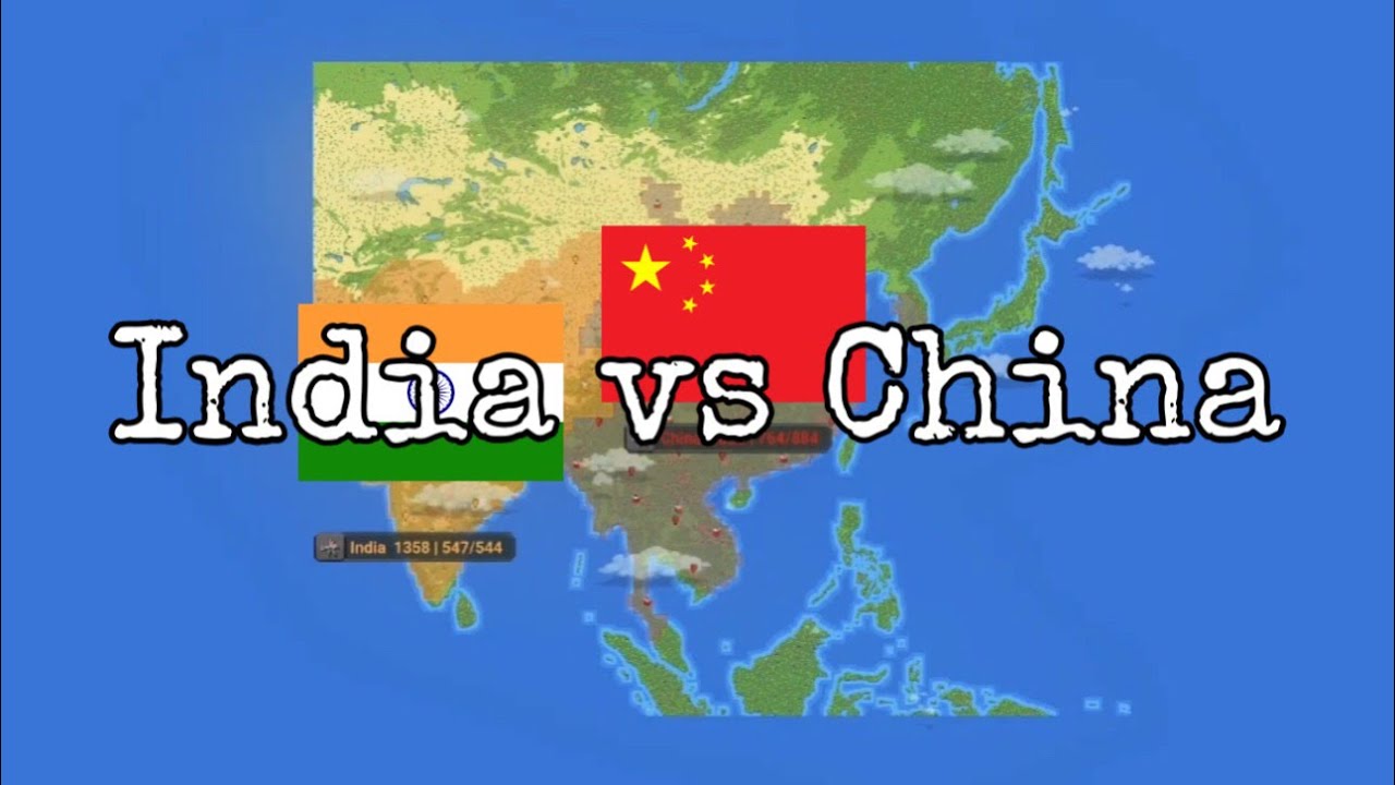 China vs India - Worldbox Timelapse - YouTube