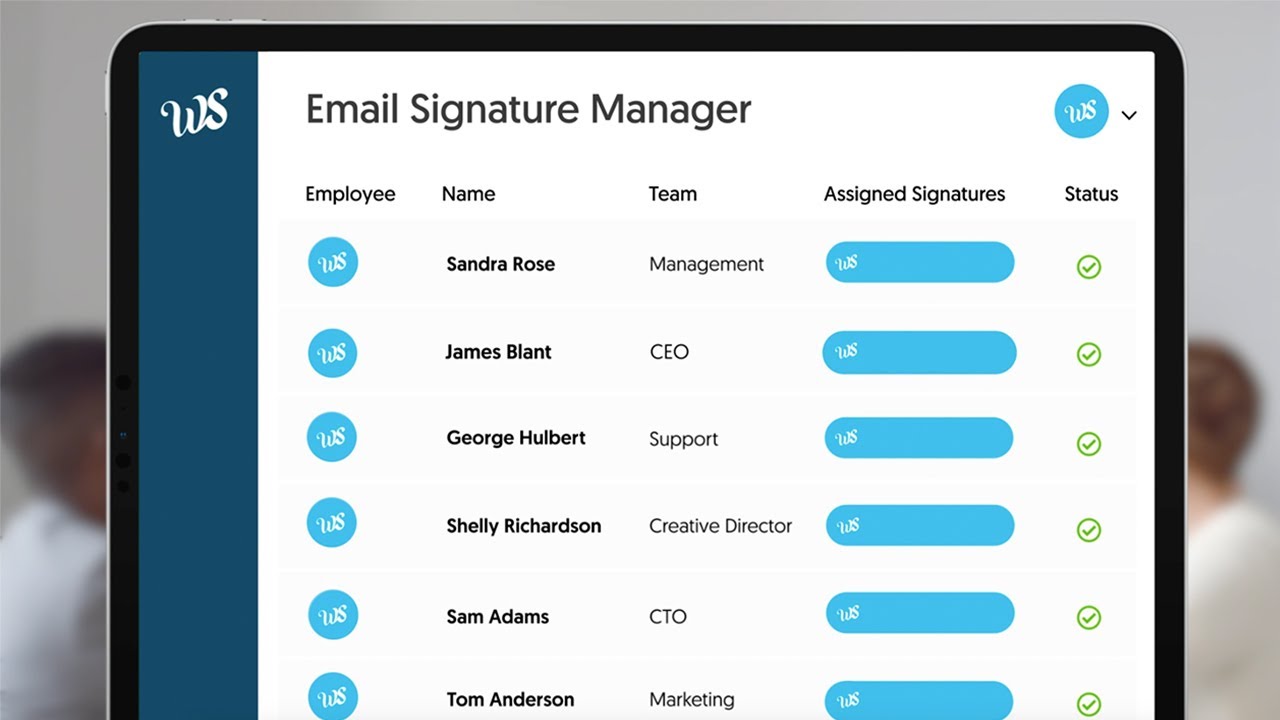 Email signature management tool | WiseStamp - YouTube