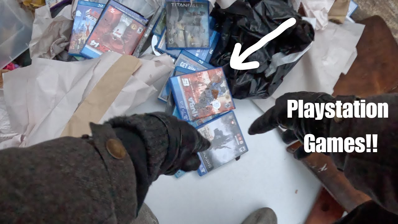 Dumpster Diving for Video Games - YouTube