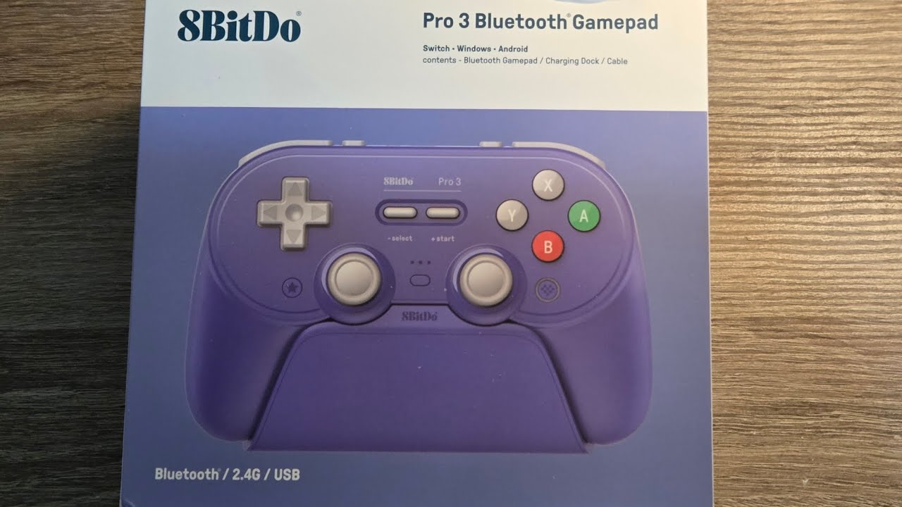 8BitDo Pro 3 Unboxing - YouTube