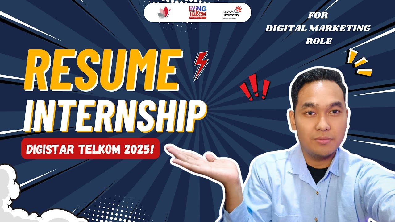 Video Resume For Intern 2025! 💫 | Digistar Internship DBB Telkom ...