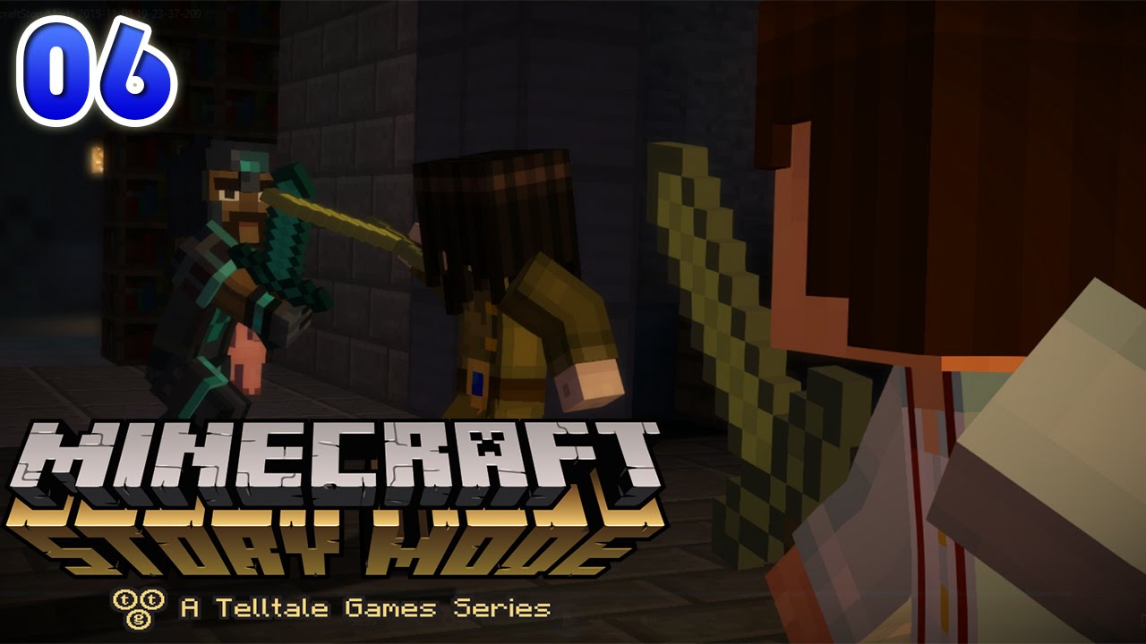 Minecraft Story Mode Let’s Play Episode 2 ★ Part 2 ★ THE F-BOMB! - YouTube