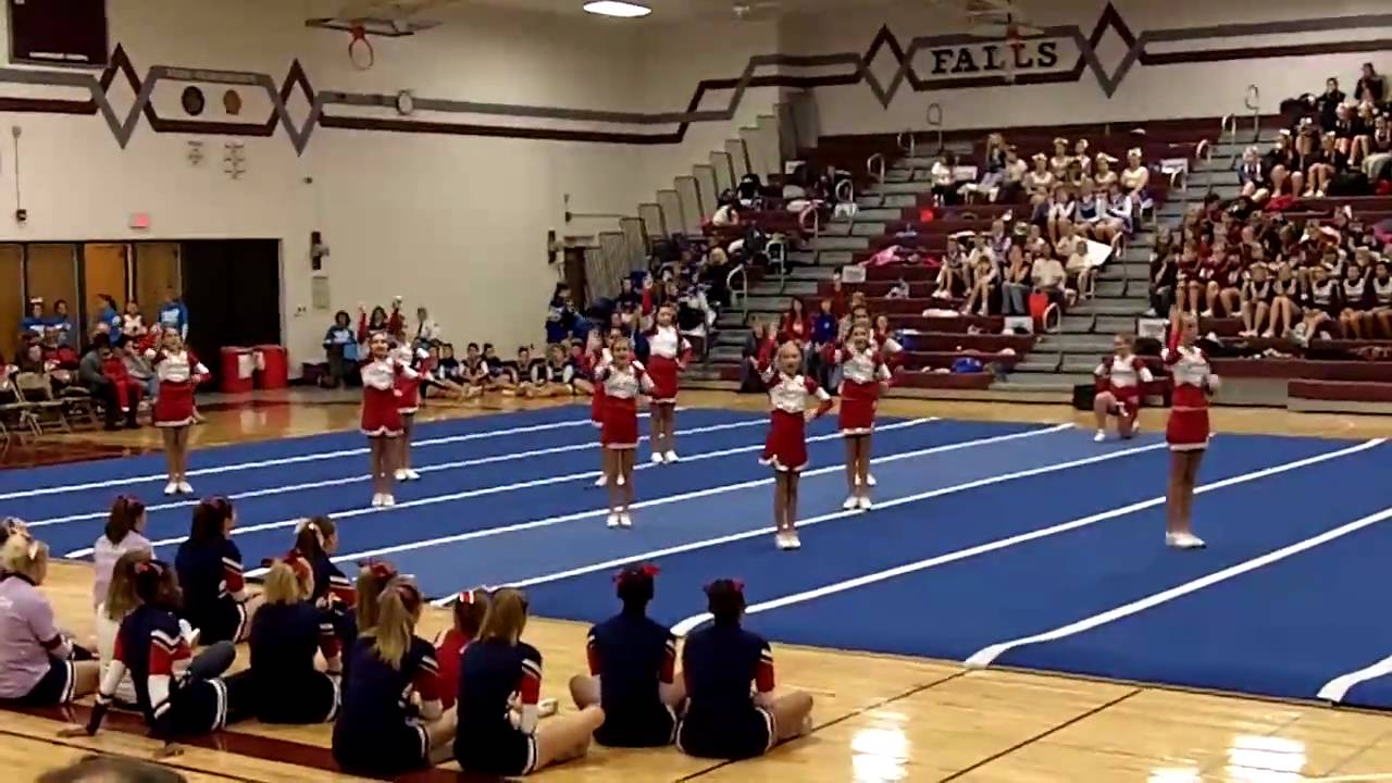 Brookfield Youth Junior Spartan Cheerleading 6-8 - YouTube