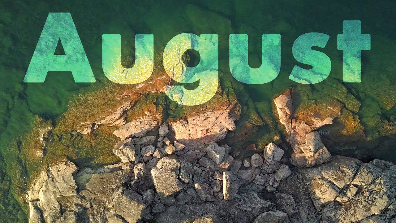 A year of Upper Michigan scenery - August - YouTube