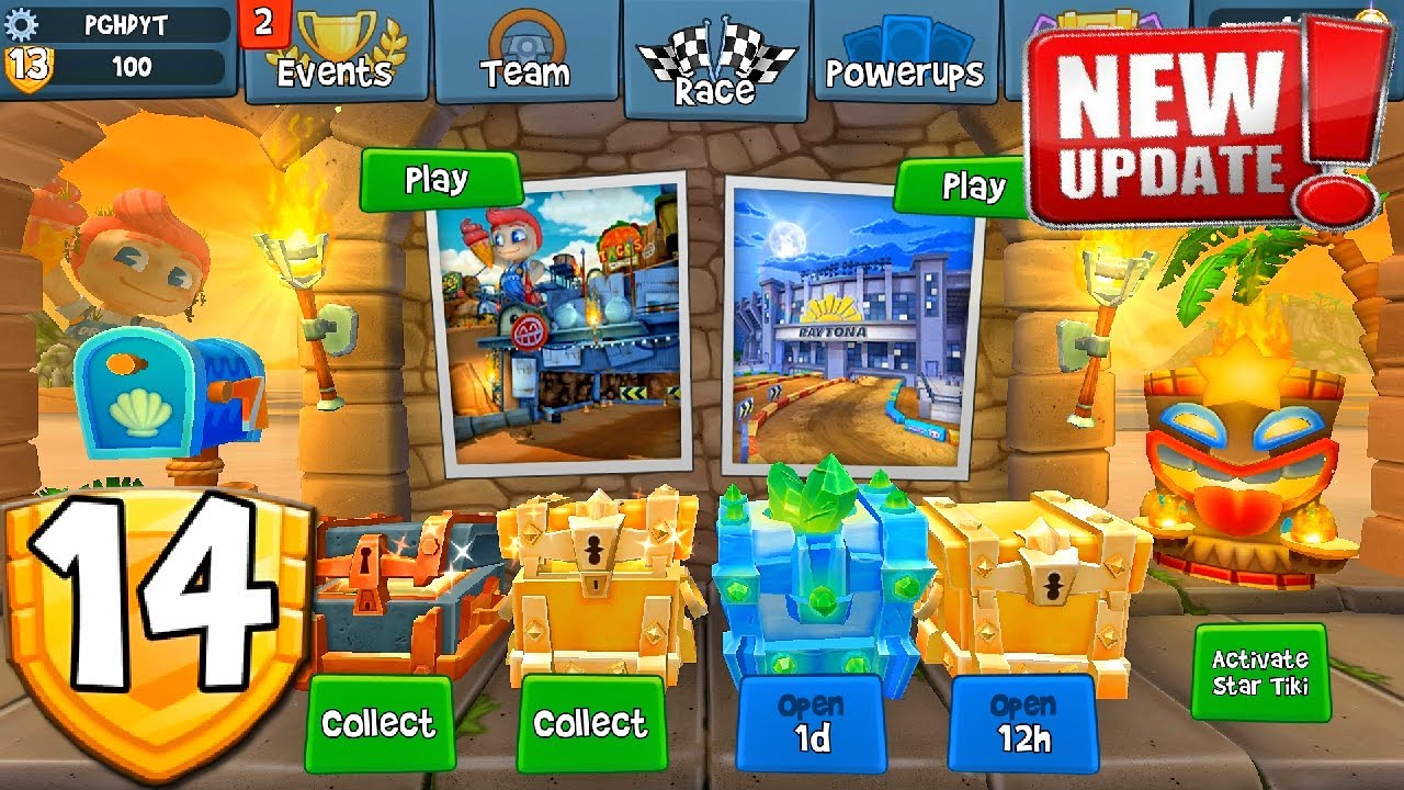 Wasteland Special Event | New Track Drytopia | Beach Buggy Racing 2 ...