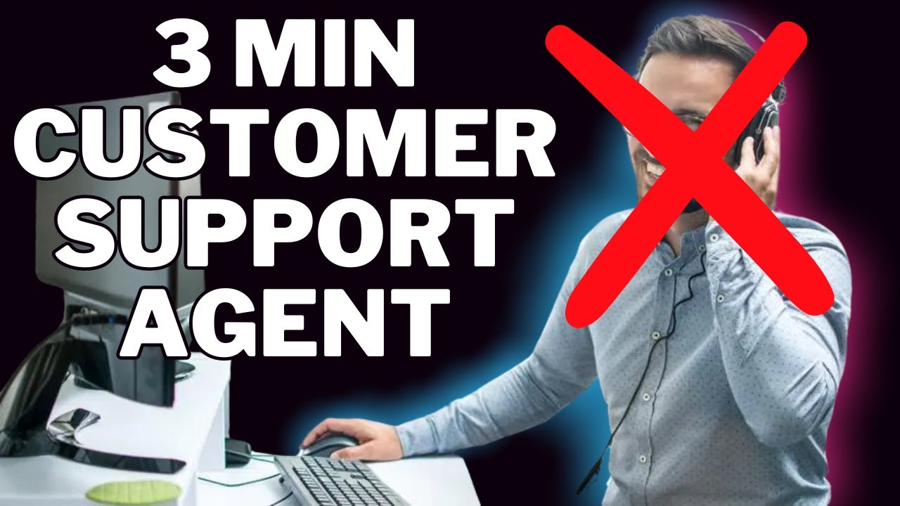 How I Built A Customer Support Agent in Under 3 Minutes - YouTube