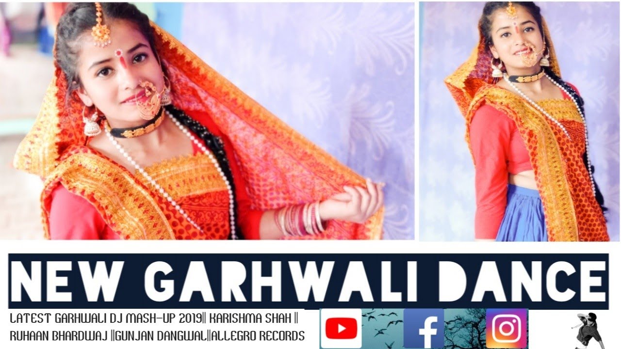 DANCE ON LATEST GARHWALI DJ MASH-UP 2019// KARISHMA SHAH// RUHAAN ...