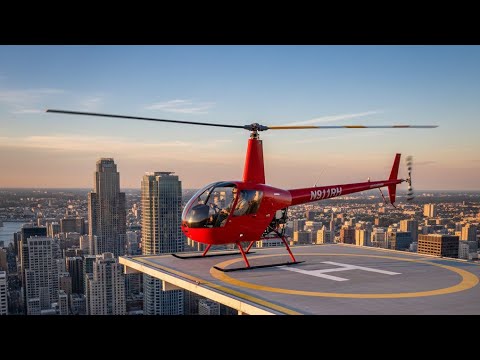 Experience the Thrill: Flying the Robinson R22 Helicopter - YouTube