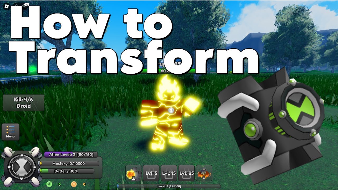[Benverse Protector] How to Transform on Omnitrix - YouTube