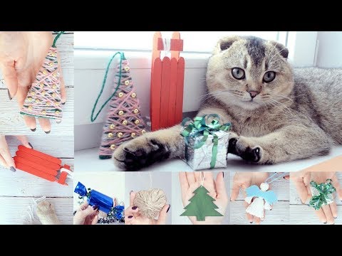 7 Yılbaşı Süsü! | Çok Ucuz Ve Kolay! 7 DIY Christmas Decorations!