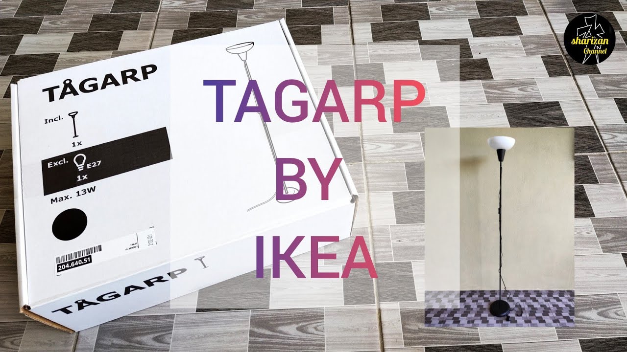 TAGARP Flour Uplighter IKEA - YouTube
