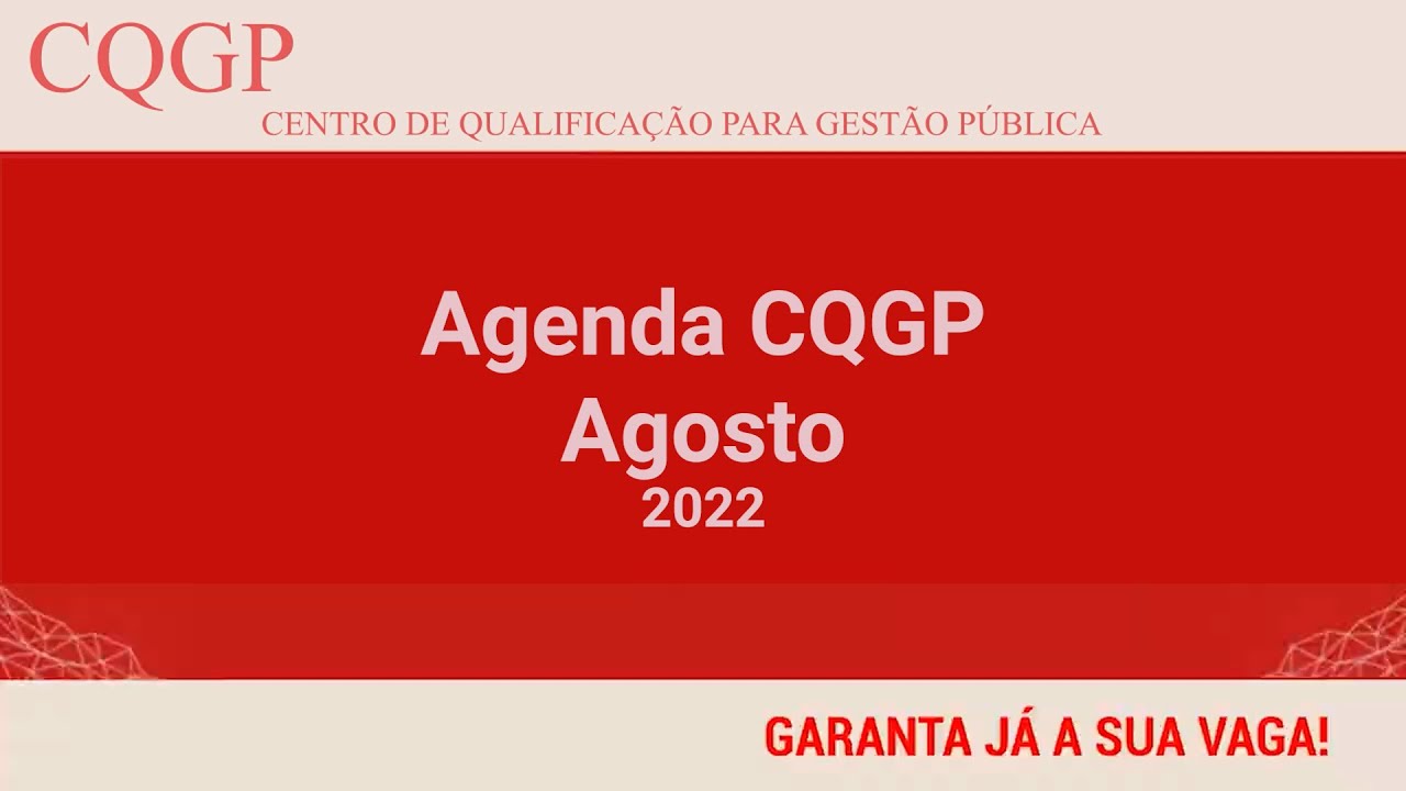 Minuto AMM #993 - Agenda CQGP para Agosto - YouTube
