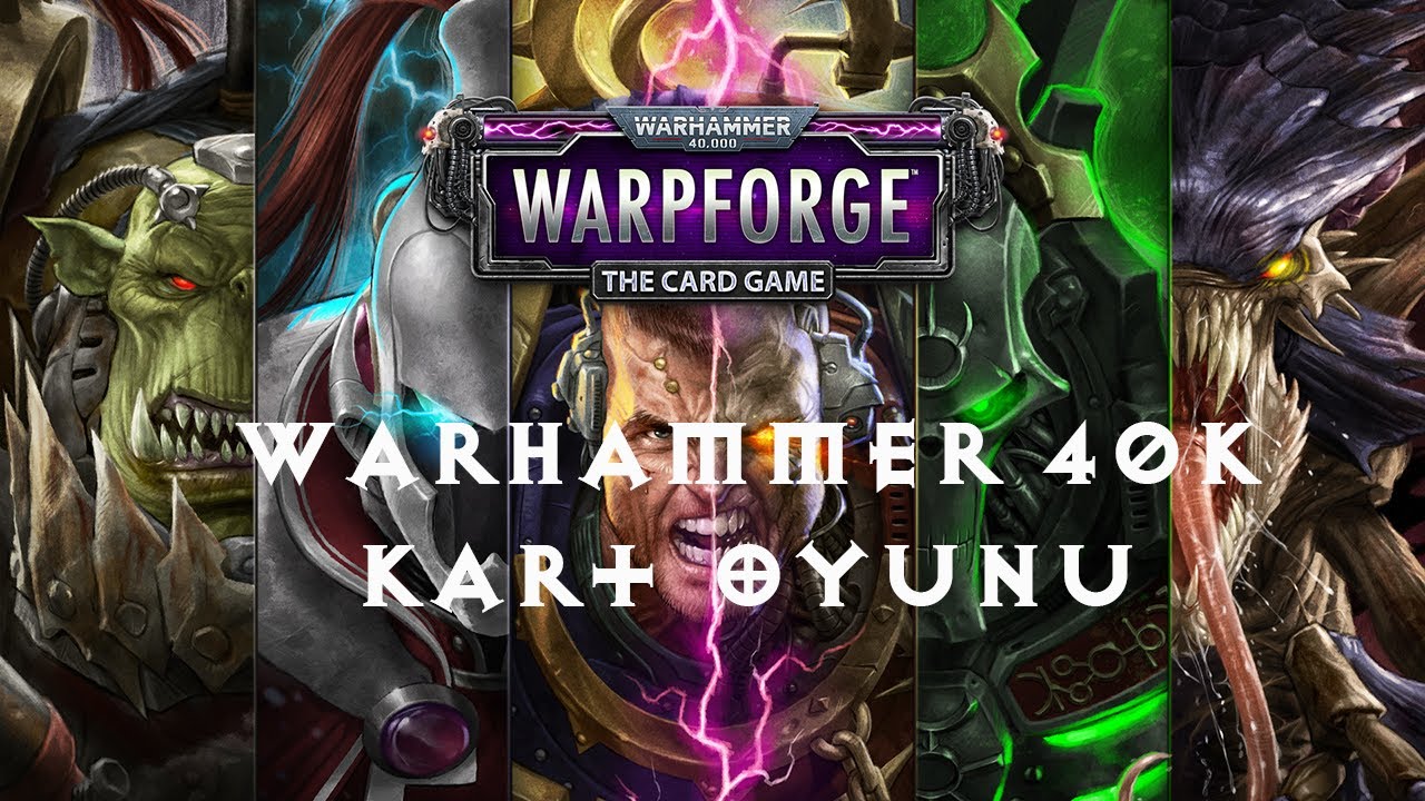 warpforge warhammer 40k kart oyunu nasıl olmuş? - YouTube