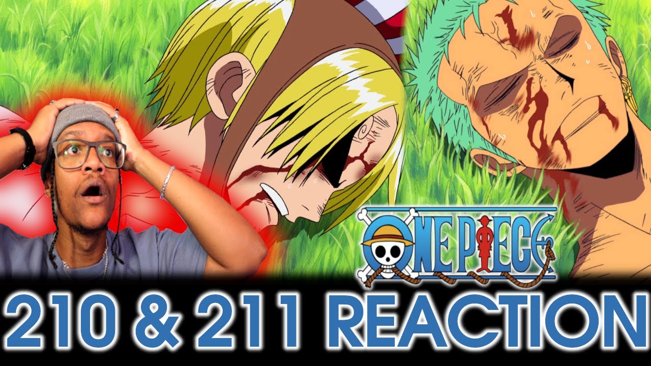 ZORO AND SANJI HAVE FALLEN!! | One Piece Episodes 210 & 211 REACTION ...