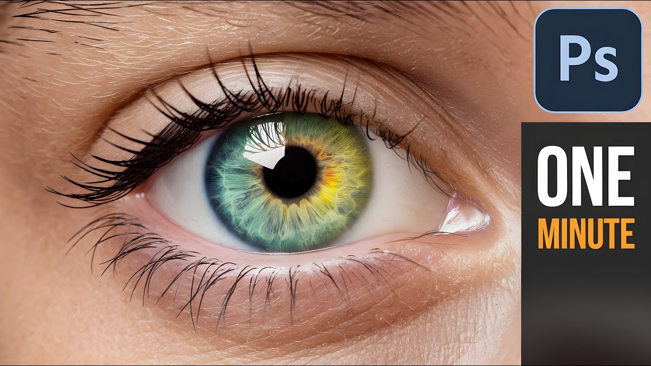 How to Change Eye Color in Photoshop: Quick & Easy Tutorial - YouTube