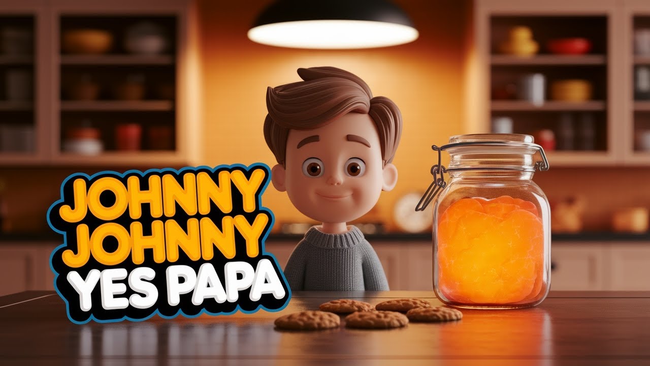Johny Johny Yes Papa 🎵 | Fun 3D Animated Nursery Rhyme for Kids! - YouTube