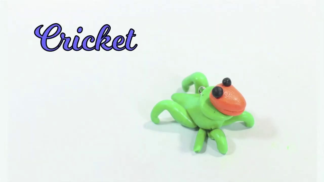 DIY Cricket - Clay tutorial - YouTube